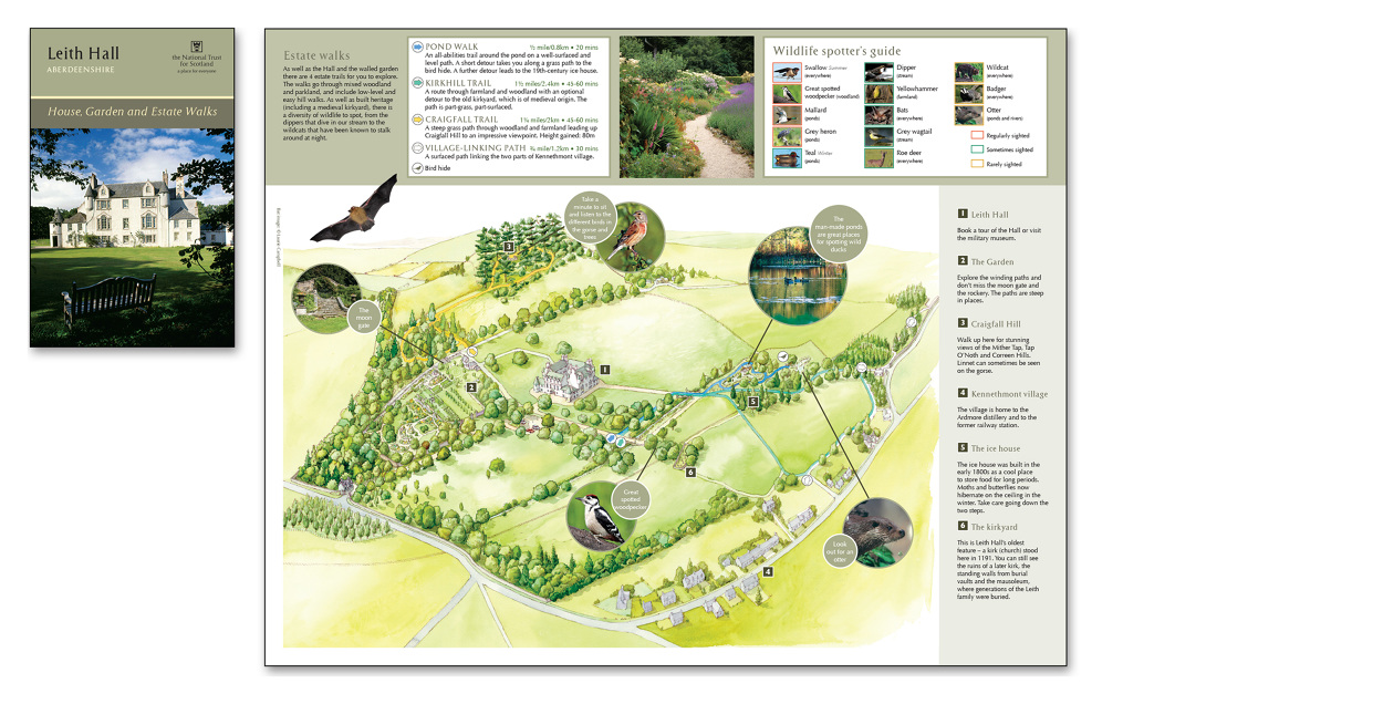 National Trust for Scotland Leaflets - Tea & Type